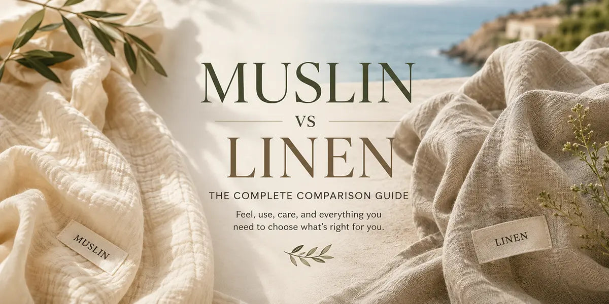 Muslin vs Linen: Which Natural Fabric Is Right for You? | Moa